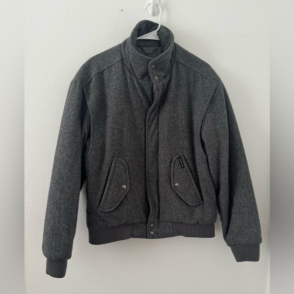 Members Only | Jackets & Coats | Vintage Members Only Mens Wool Bomber ...